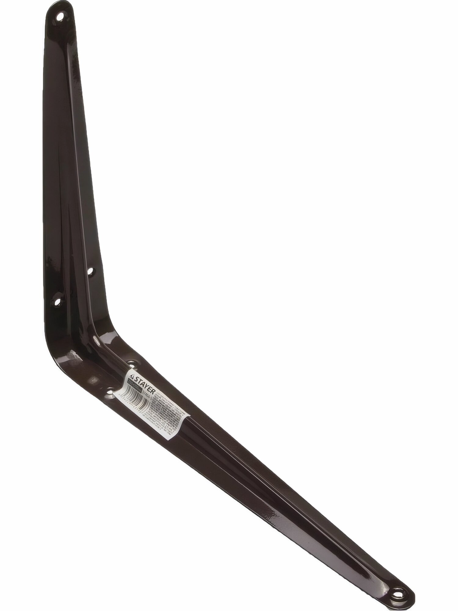 Уголок-кронштейн STAYER 250 х 200 мм коричневый 37404-3 - 12 шт
