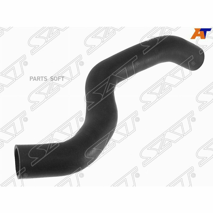 Патрубок радиатора Skoda Rapid 12-20 / Volkswagen Polo 09-20 от официального дистрибьютора, SAT, артикул ST6R0122101B