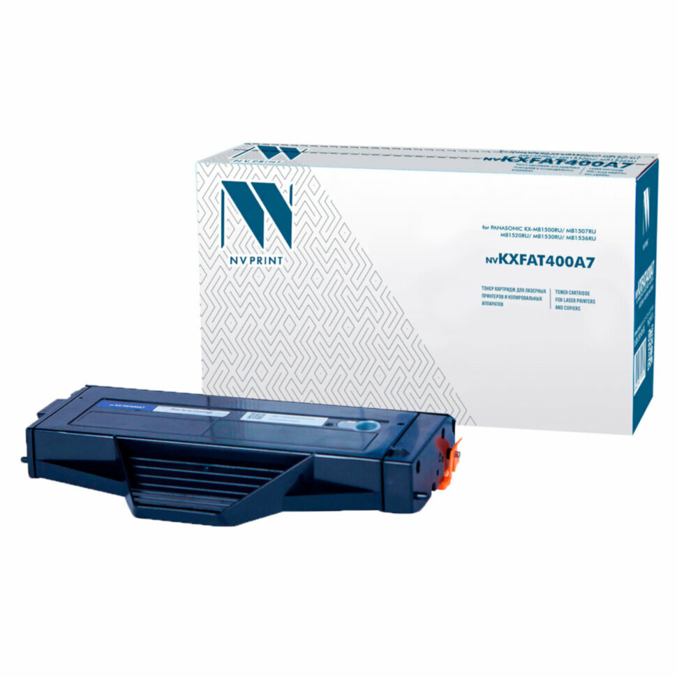 Картридж лазерный NV PRINT (NV-KX-FAT400A7) для PANASONIC KX-MB1500RU/1520RU/1536RU, ресурс 1800 страниц, NV-KXFAT400A7, 363445