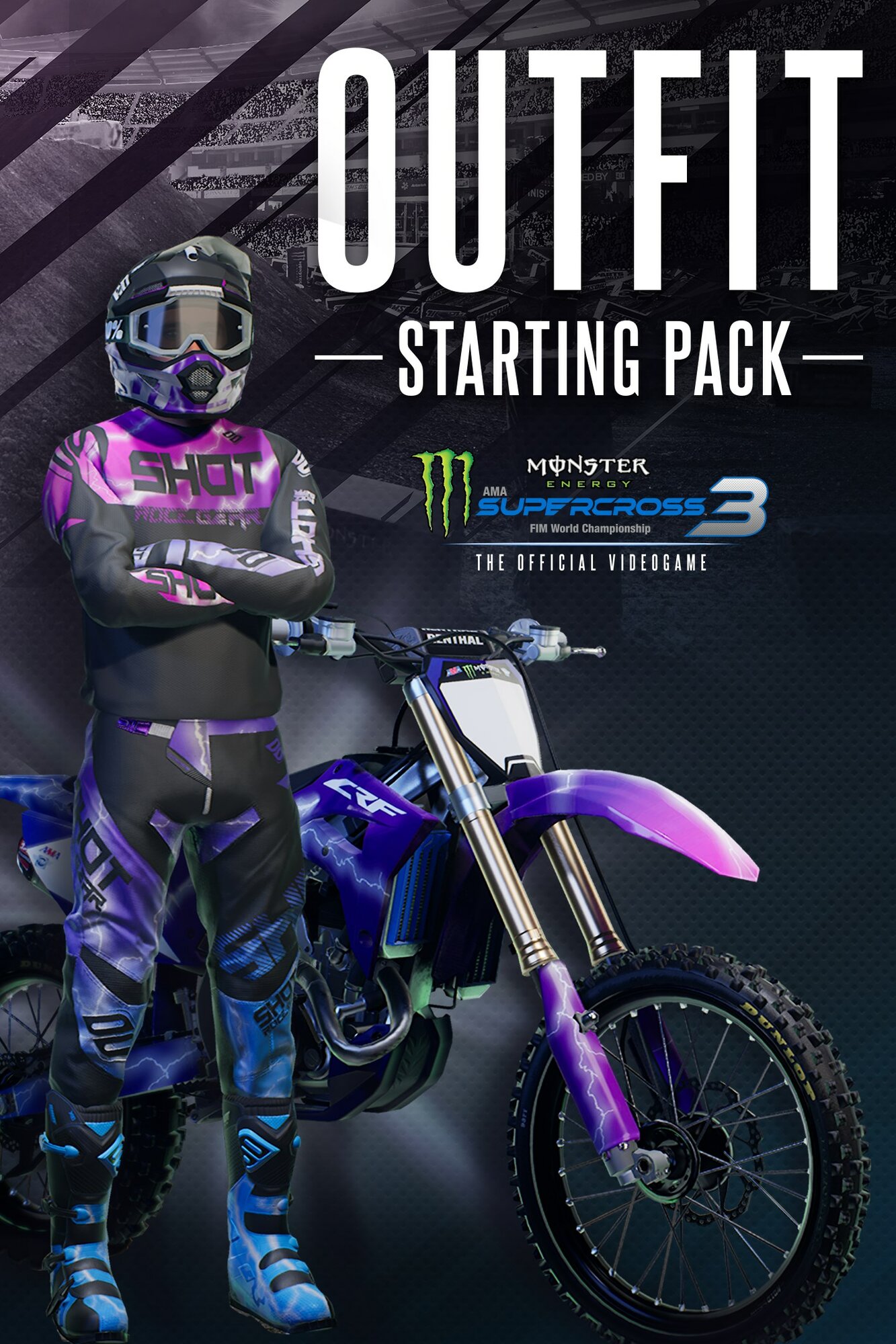 Monster Energy Supercross 3 - Outfit Starting Pack — ключ активации Xbox / Microsoft Store · Xbox Series X|S · цифровой ключ · любой регион