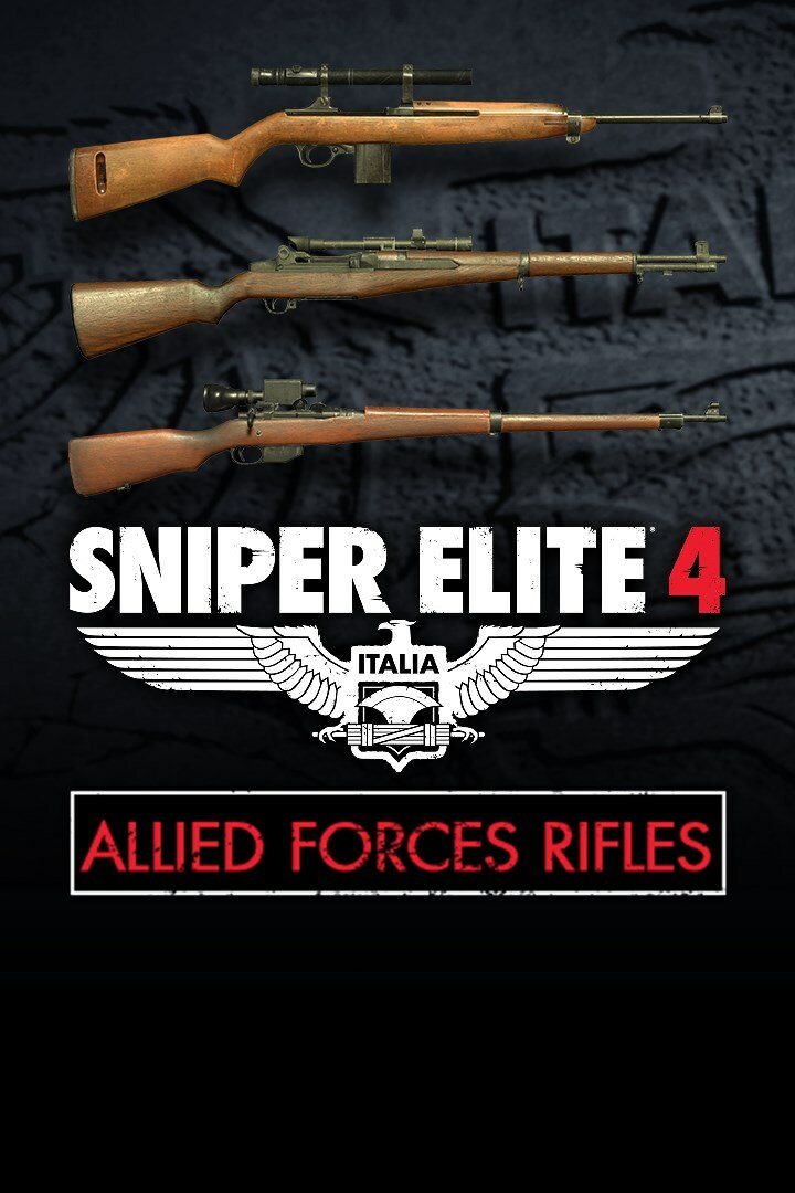 Sniper Elite 4 - Allied Forces Rifle Pack — дополнение (DLC) для Xbox / Microsoft Store · Xbox Series X|S · цифровой ключ · нужна базовая игра