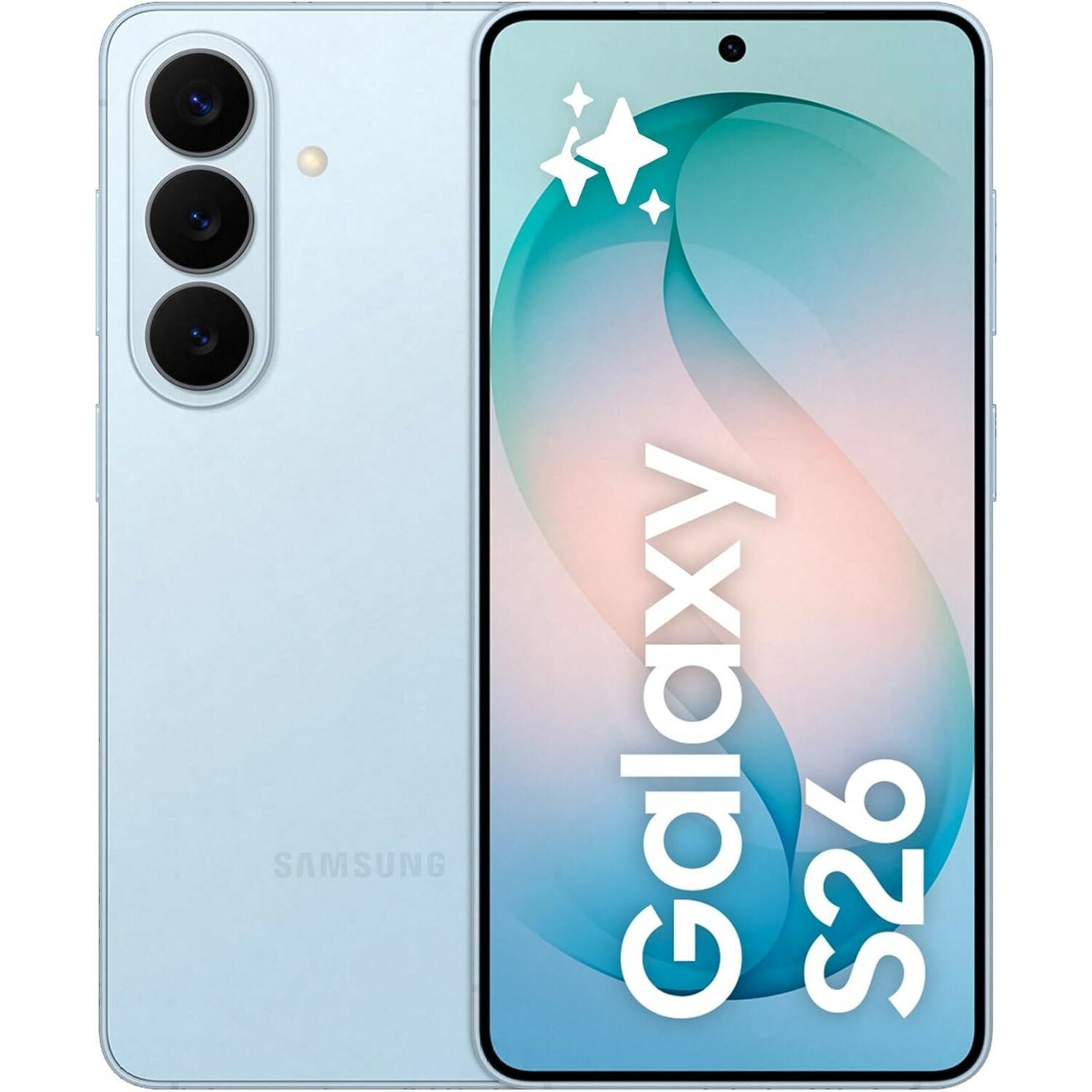 Смартфон Samsung Galaxy S26 12/256 ГБ RU/ЕАС, NFC, Dual: nano SIM+eSIM, голубой