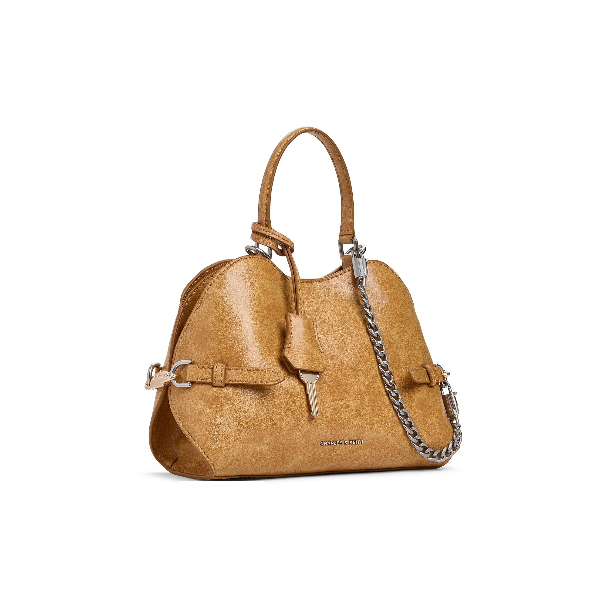 Сумка CHARLES & KEITH, фактура плетеная — фото 1