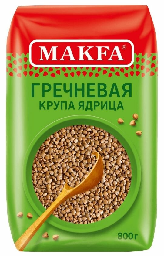 Makfa Крупа гречневая ядрица, 800 г