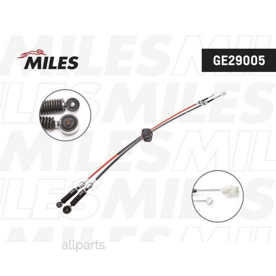 MILES GE29005 Трос переключения передач HYUNDAI ACCENT