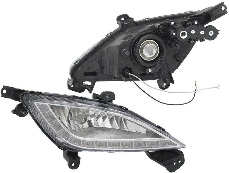 Фара противотуманная SAT ST-221-2040R справа, LED/Галоген Hyundai i30 11-15