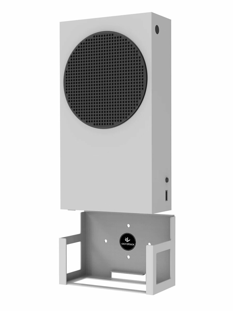 Кронштейн для Xbox Series S, металлический, белый, 20x15x40 см