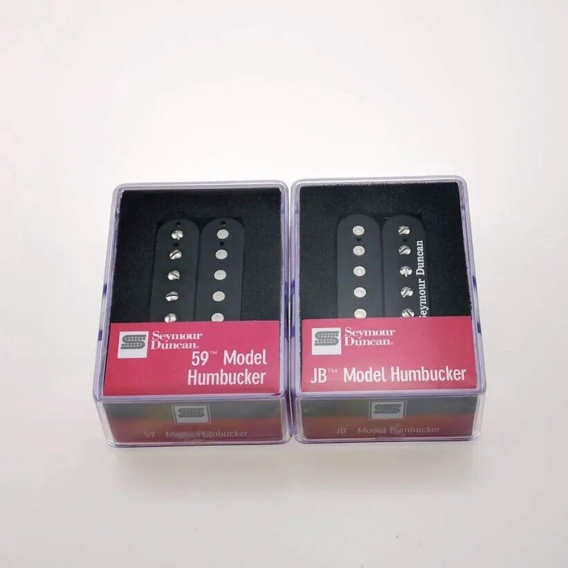 Звукосниматель для электрогитары Seymour Duncan SH1n 59 SH-4 JB 4C с двойной катушкой, черный