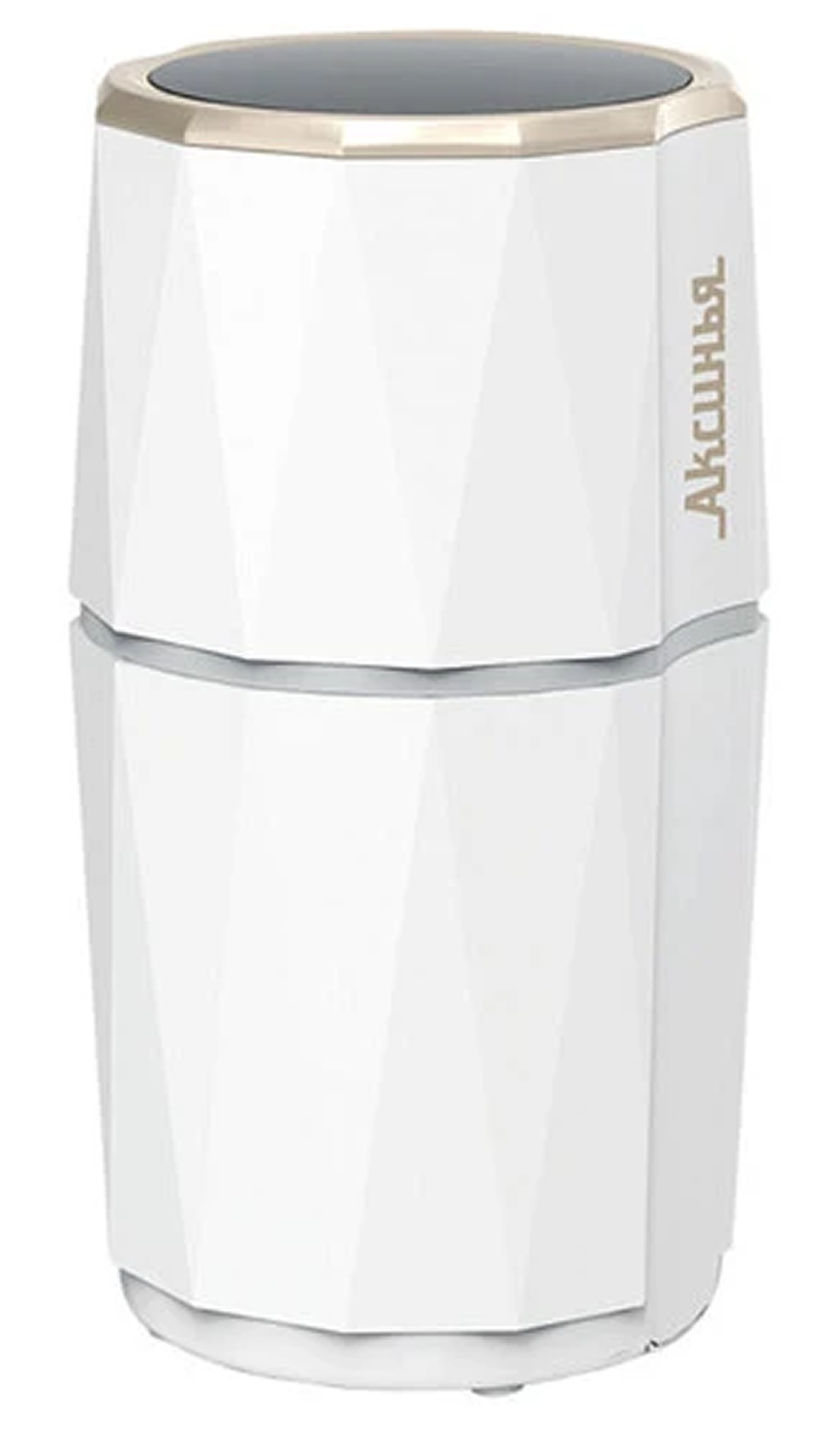 Кофемолка аксинья КС-603, роторный нож, прямой помол, белая.