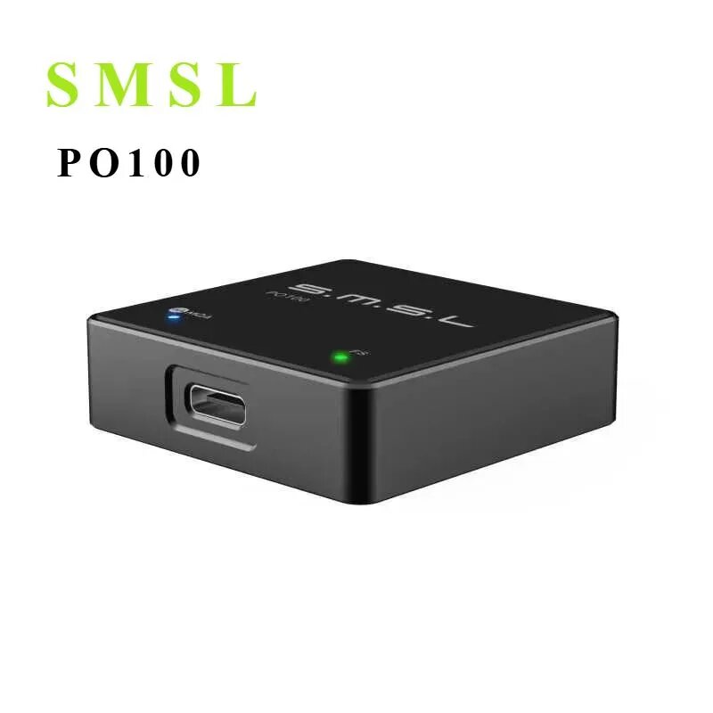 SMSL PO100 Мини Портативный USB Цифровой интерфейс USB в аудио конвертер DOP64 XU316 с оптическим волокном для XMOS