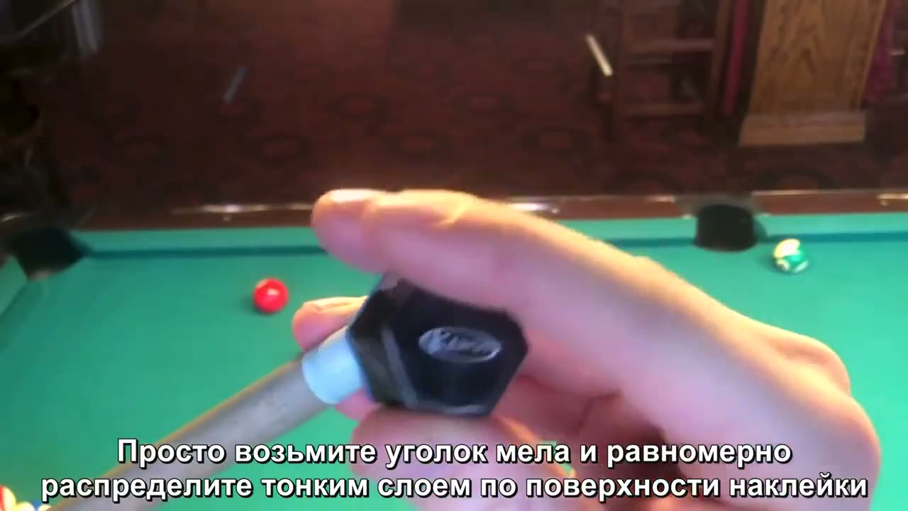 Мел бильярдный Kamui Roku для американского пула в эксклюзивном, сочном зеленом цвете Forest — фото 1