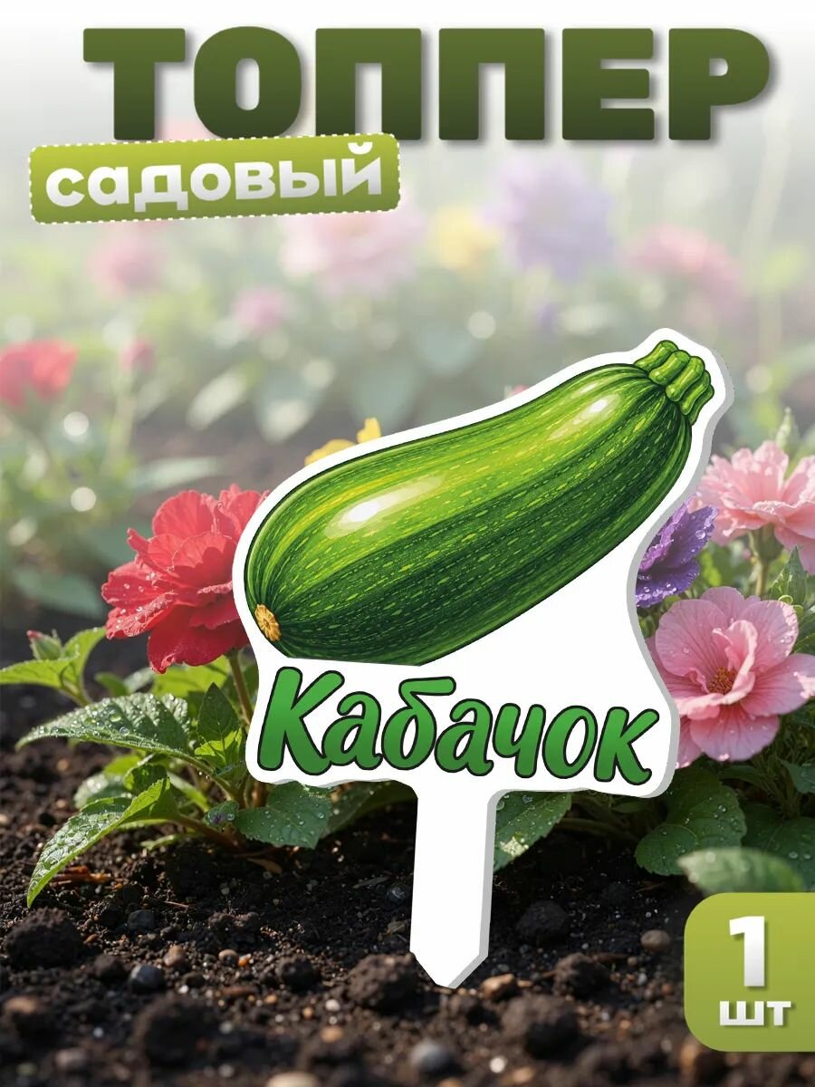 Садовые фигурки для дачи овощи Кабачок