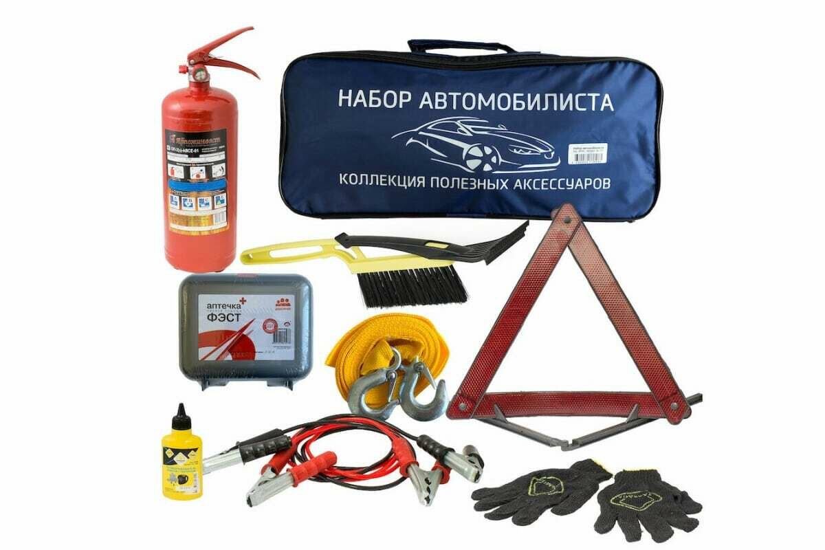 Набор автомобилиста главдор 20х50х10 см GL-777 Зима, в сумке 46002