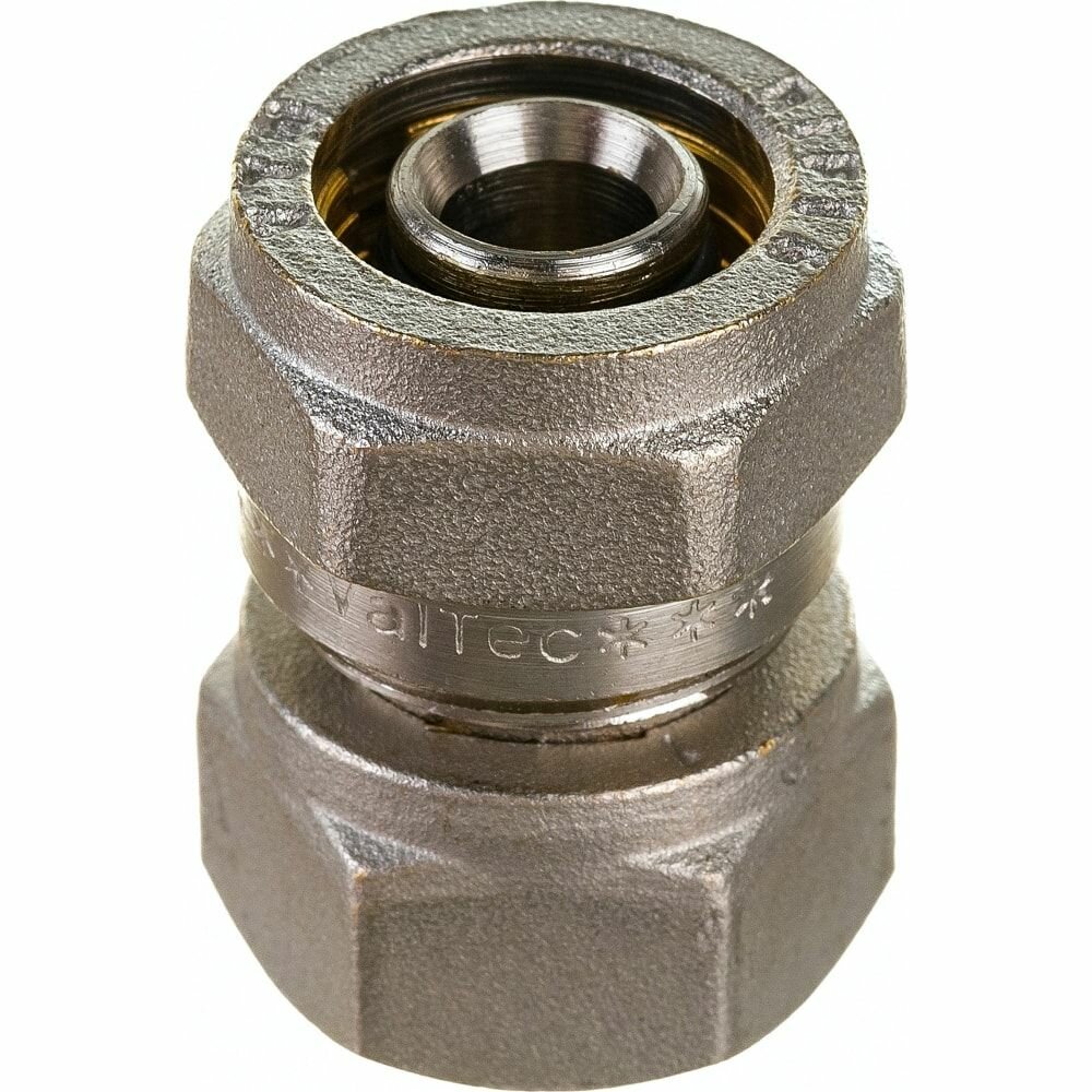 Обжимной соединитель с накидной гайкой VALTEC 16х1/2 VTm.322. N.001604