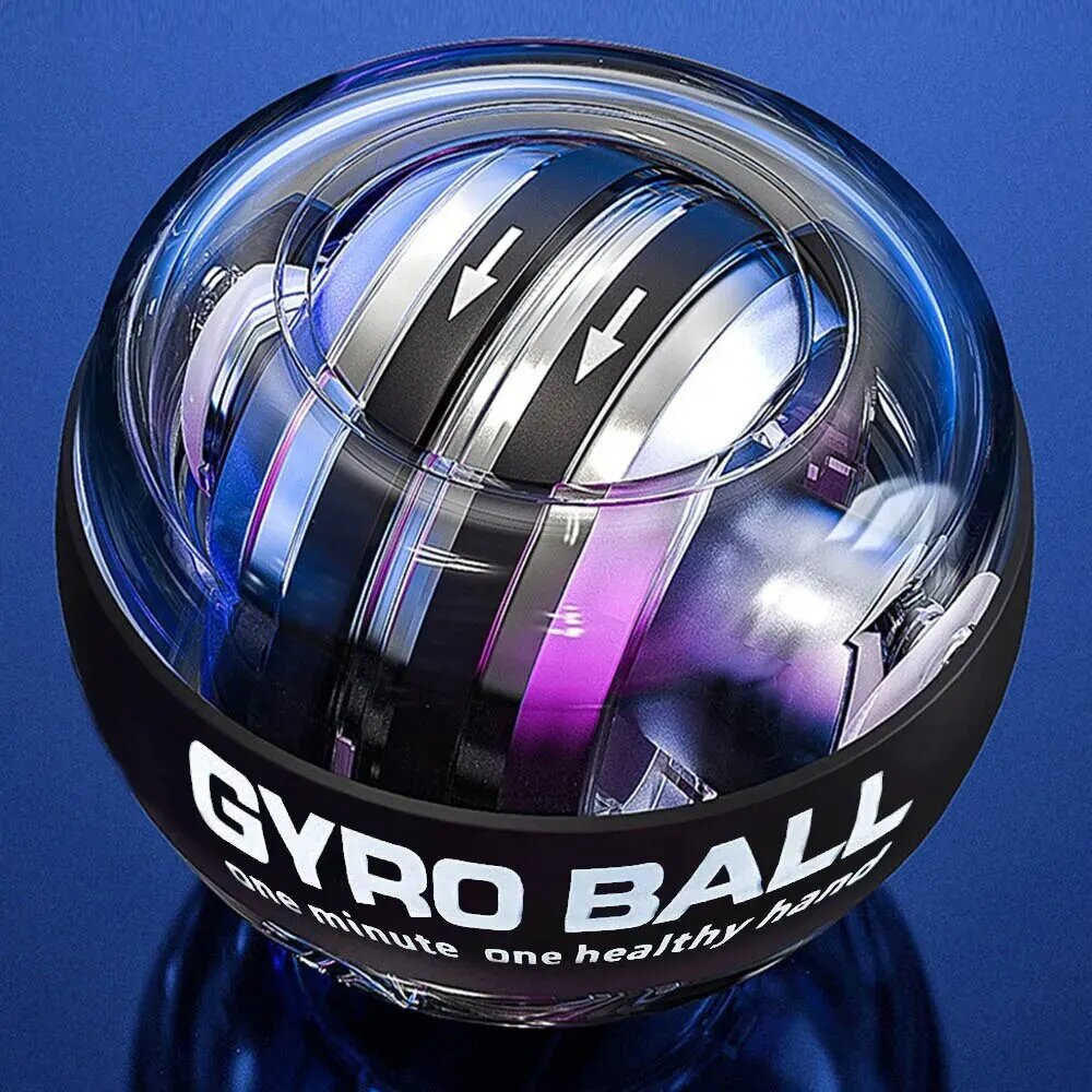 LED Wrist Ball Power Trainer With 5-color light — фото 1