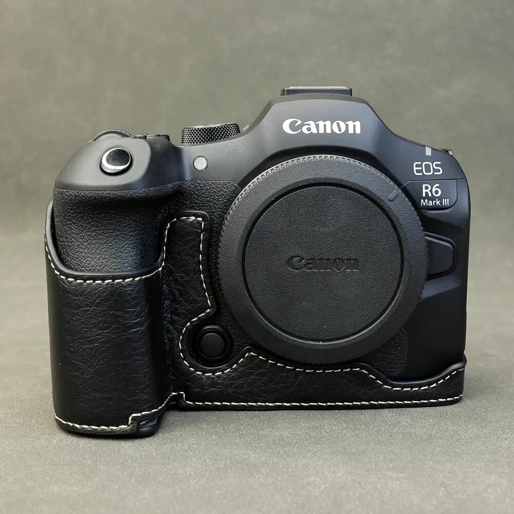 Чехол из искусственной кожи для Canon EOS R6 Mark III R6II R6 R5
