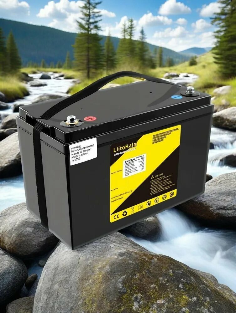 LiitoKala LiFePO4 12V 120Ah LCD 4000 циклов или более подходит для аксессуаров к электроинструментам