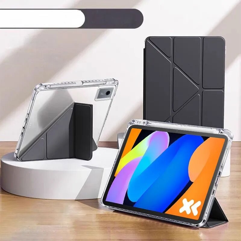 Умный Чехол для Lenovo Xiaoxin Pad 11 2025, 11 дюйма Y-образный дизайн, складывающийся стенд смарт магнитные таблетки крышки TB335FC 11" корпуса планшетов