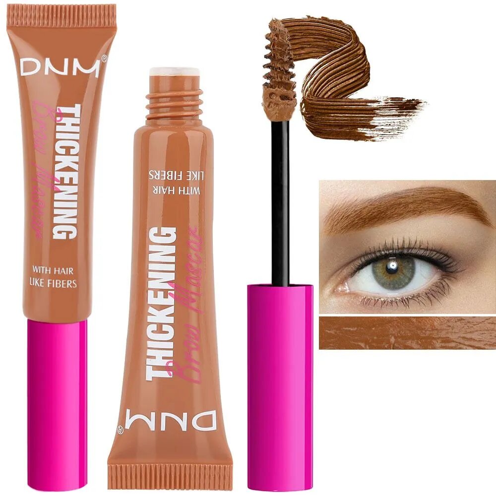 NYX PROFESSIONAL MAKEUP - DNM Густо нанесите тушь для ресниц, утолщающую брови, Гель для бровей, 3шт.