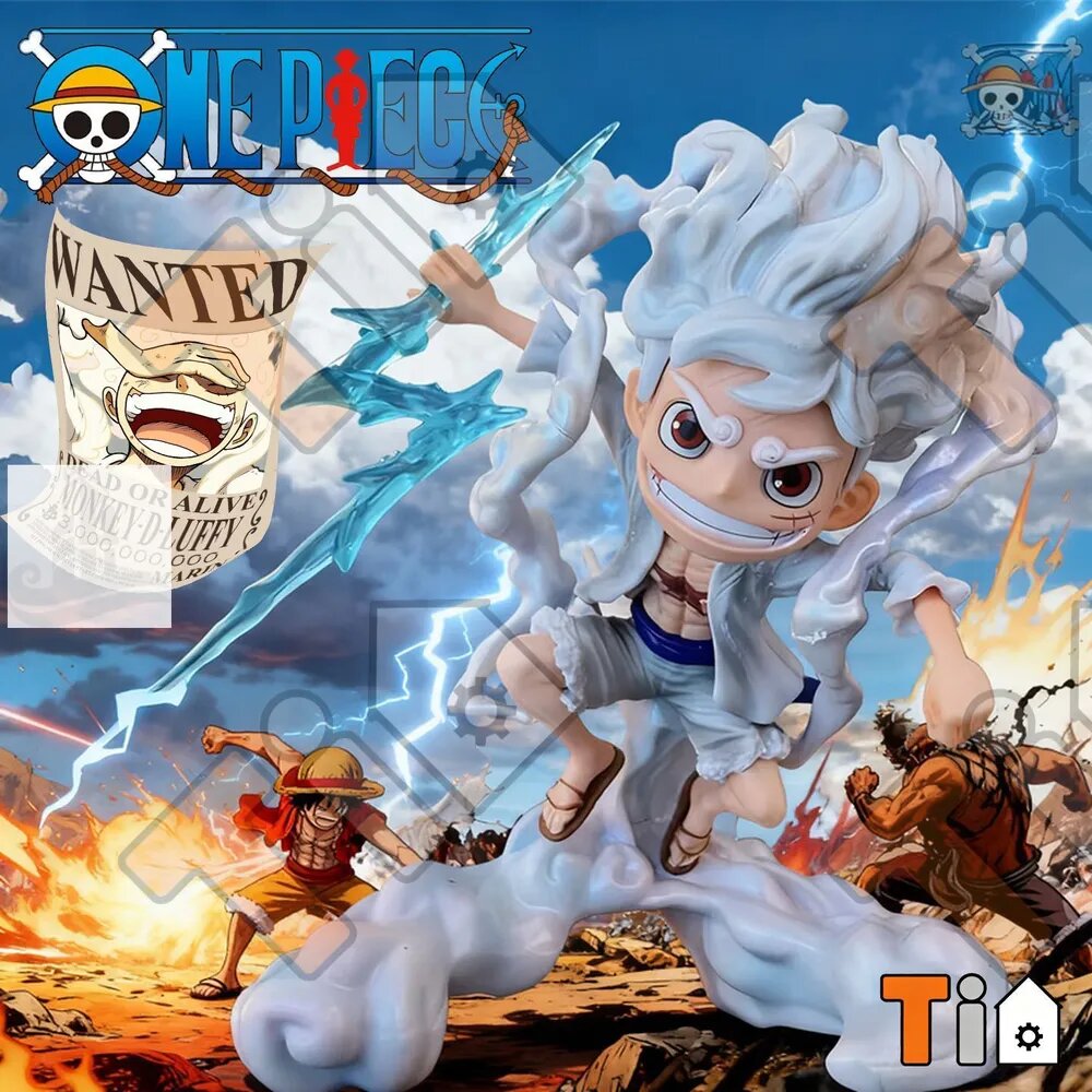 Аниме фигурки One Piece Луффи Фигурка 16CM Коллекционная модель для подарка