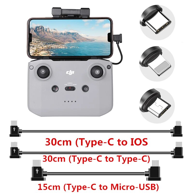 Кабель Type-C to Micro-USB 30см — фото 1
