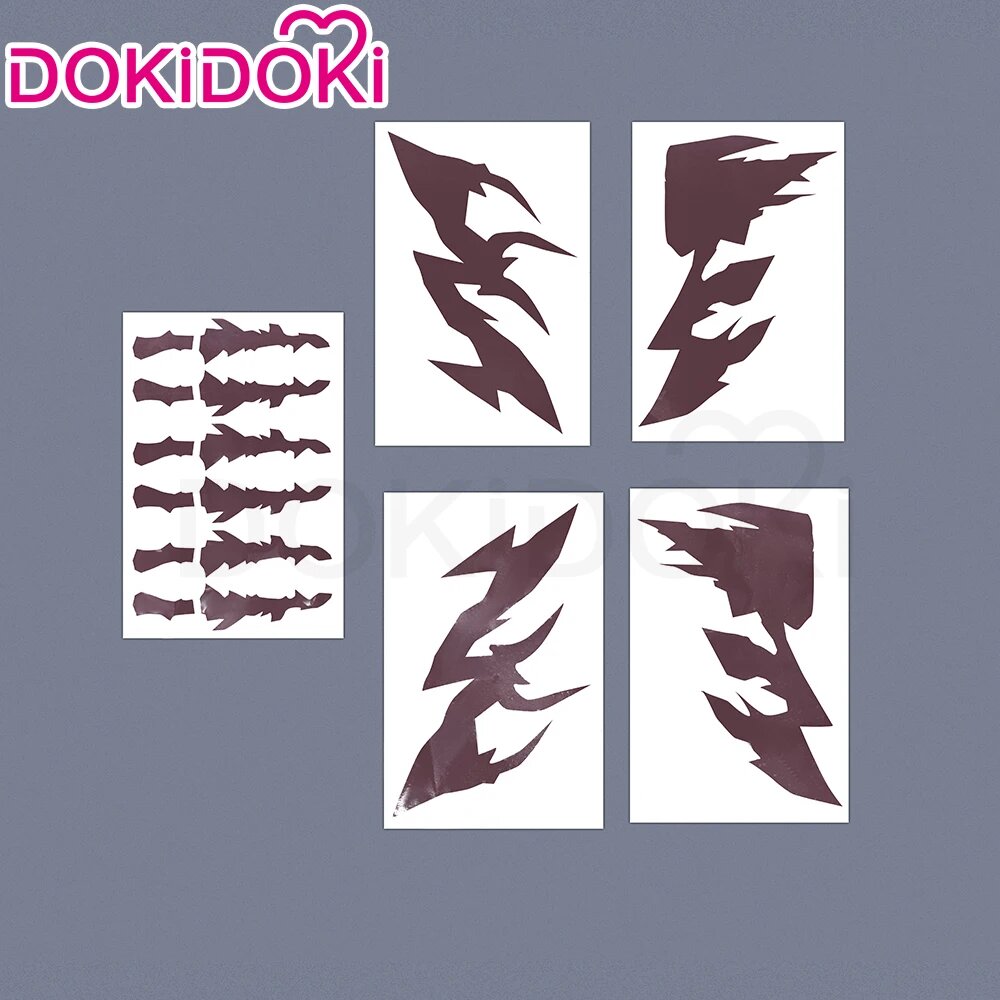 Косплей парик Zenin Maki Geto Nobaraa Shokoo Meii Meii Mahitoo Бордовый, Zenin Tatoo Only