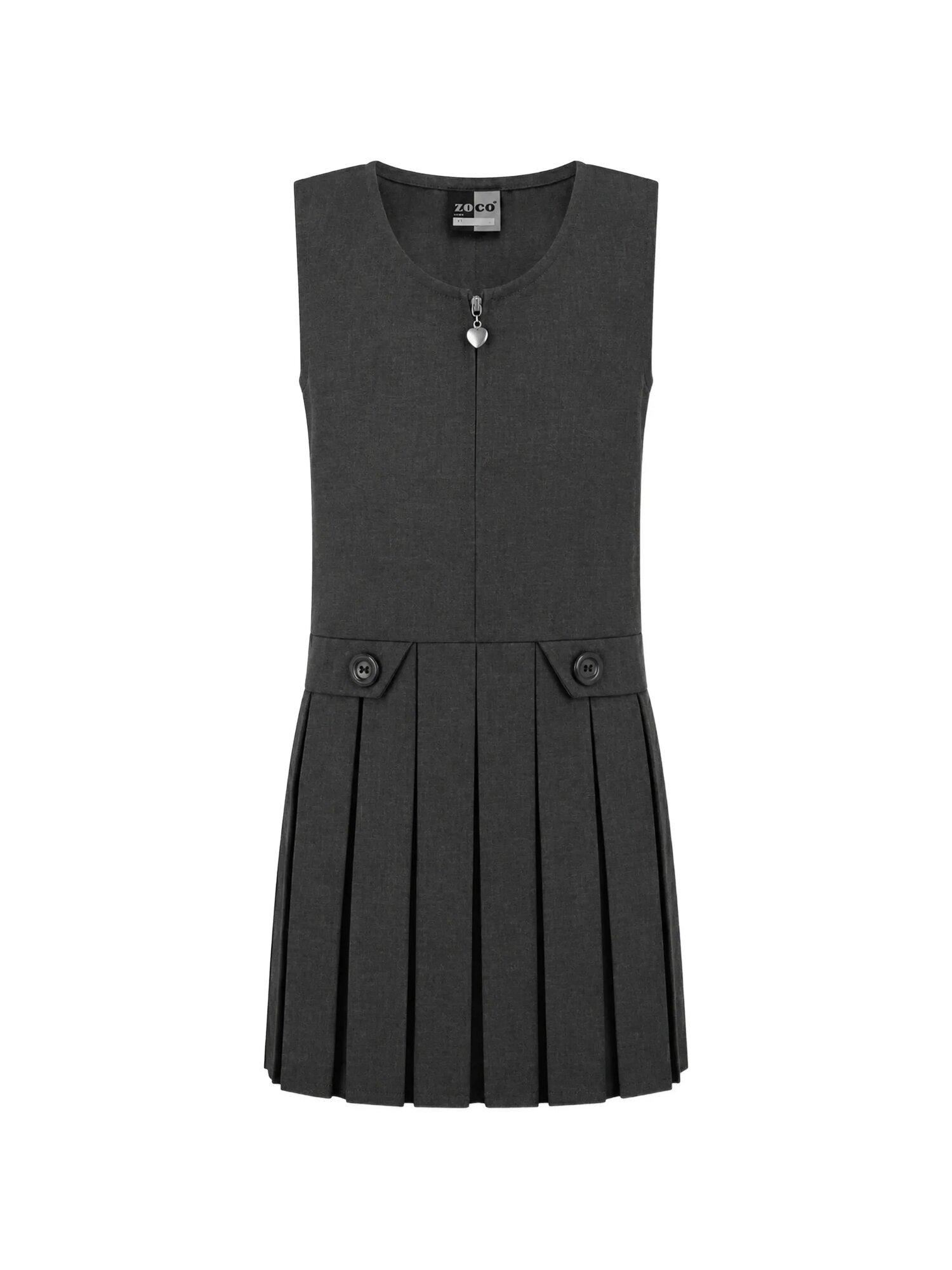 Платье Pleated front-zip dress