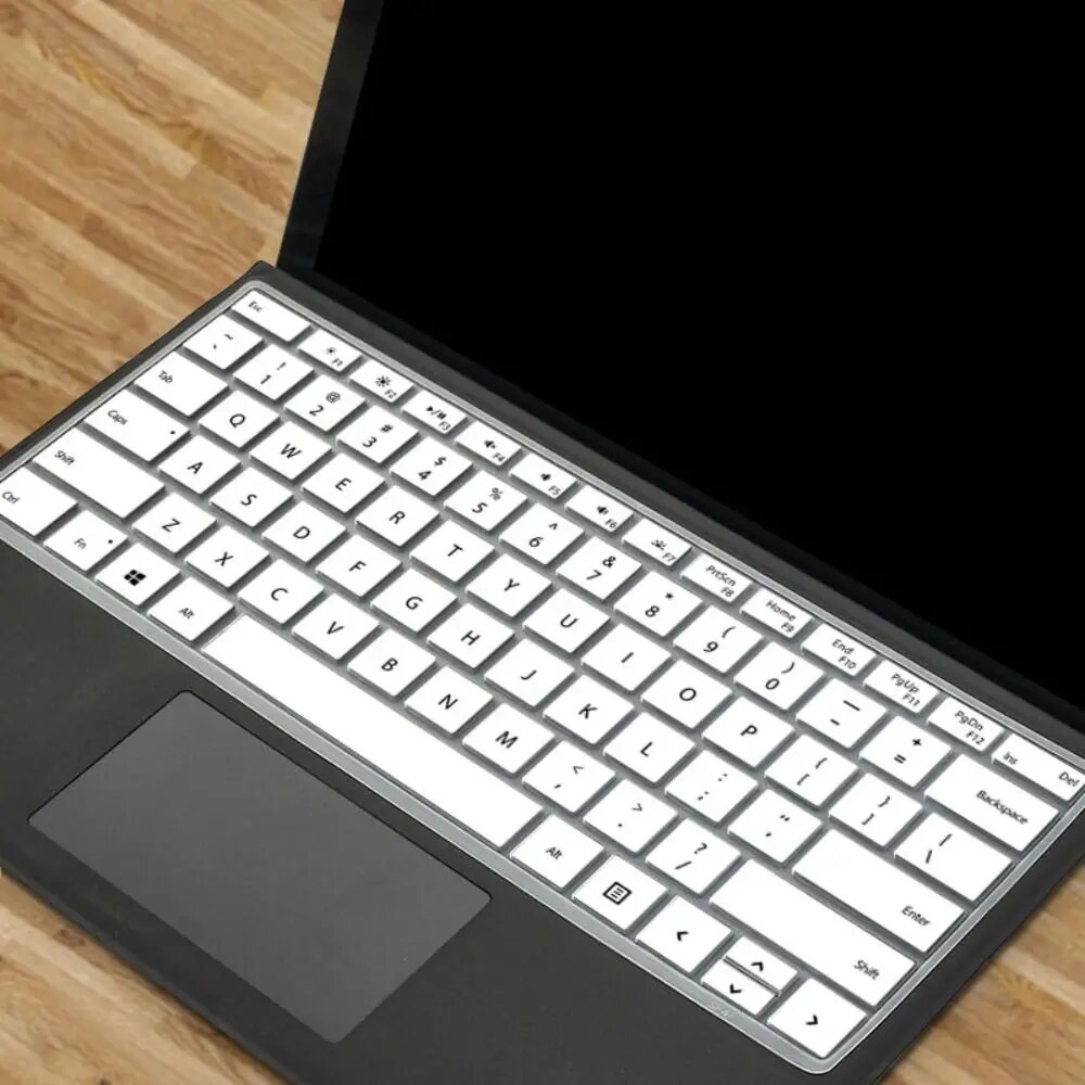 Силиконовый чехол для клавиатуры Microsoft Surface Pro 7/6/5/4/X Белый, White