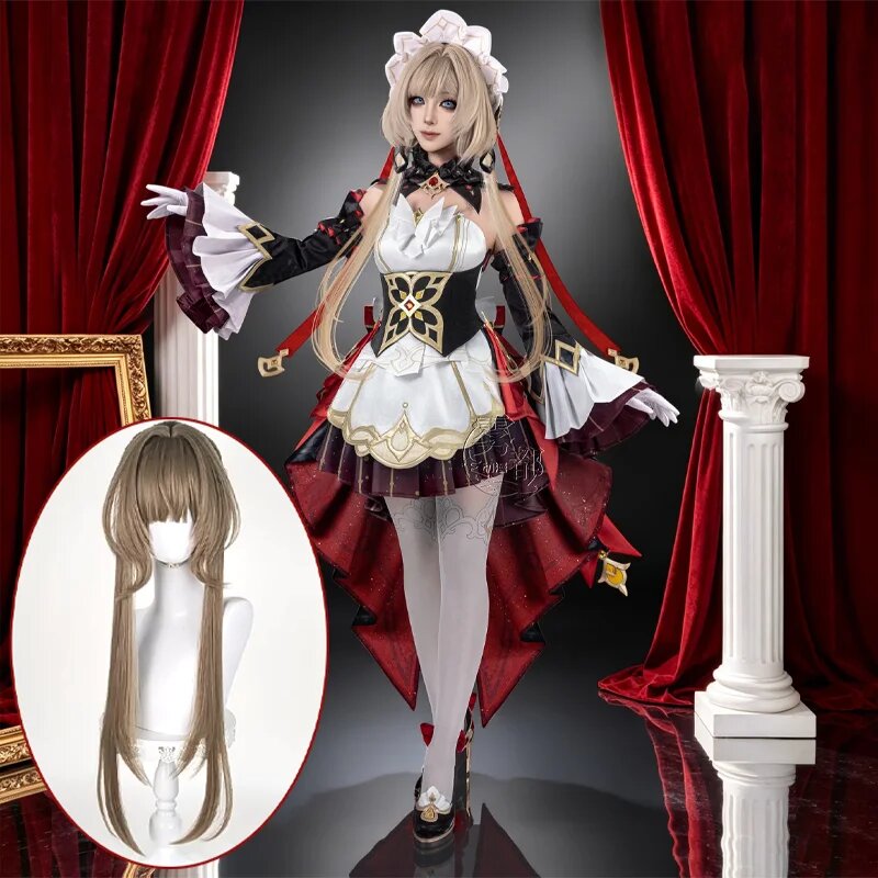 Костюм Сандрон из Genshin Impact для взрослых S, Costume Wig