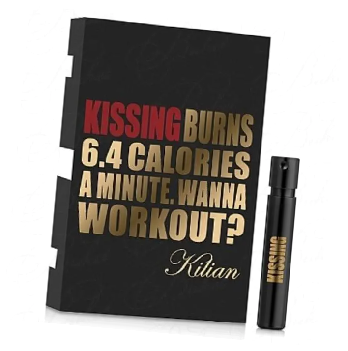 Kilian Kissing Burns 6.4 Calories a Minute Wanna Work Out сэмпл парфюма 1.2 мл для мужчин и женщин