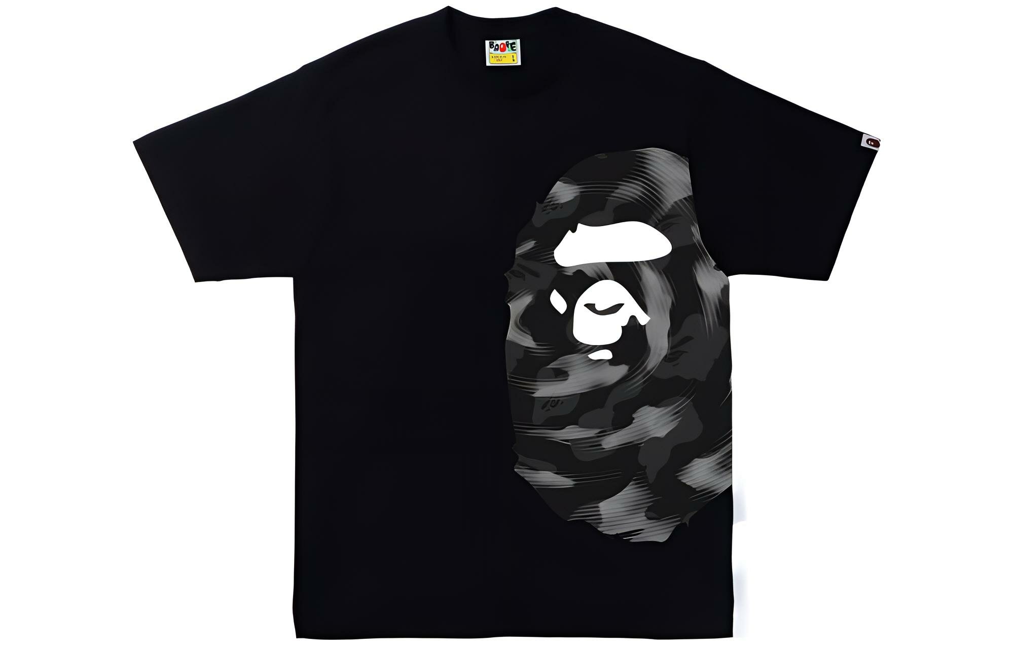 Футболка Bape Stroke Camo Side Big Ape Head