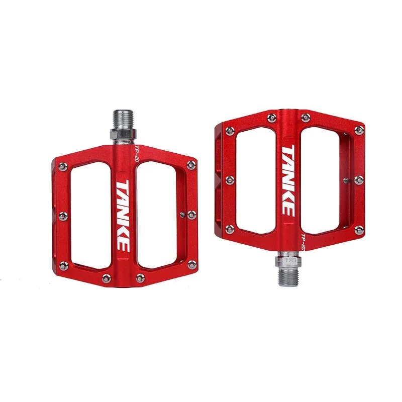 Педали TANKE TP-20 для горных велосипедов Красный, RED-A pair