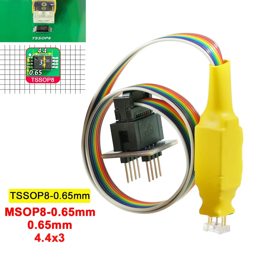 Кабель-программатор TSSOP8/MSOP8 TSSOP8