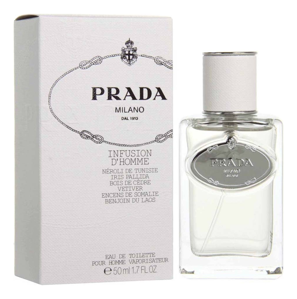 Мужской парфюм Prada Infusion D Homme 50 мл / Прада Инфьюжн Д Хоум туалетная вода