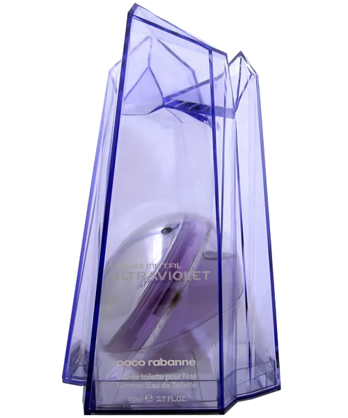 Женский парфюм Paco Rabanne Ultraviolet Liquid Metal For Woman 80 мл / Ультрафиолет