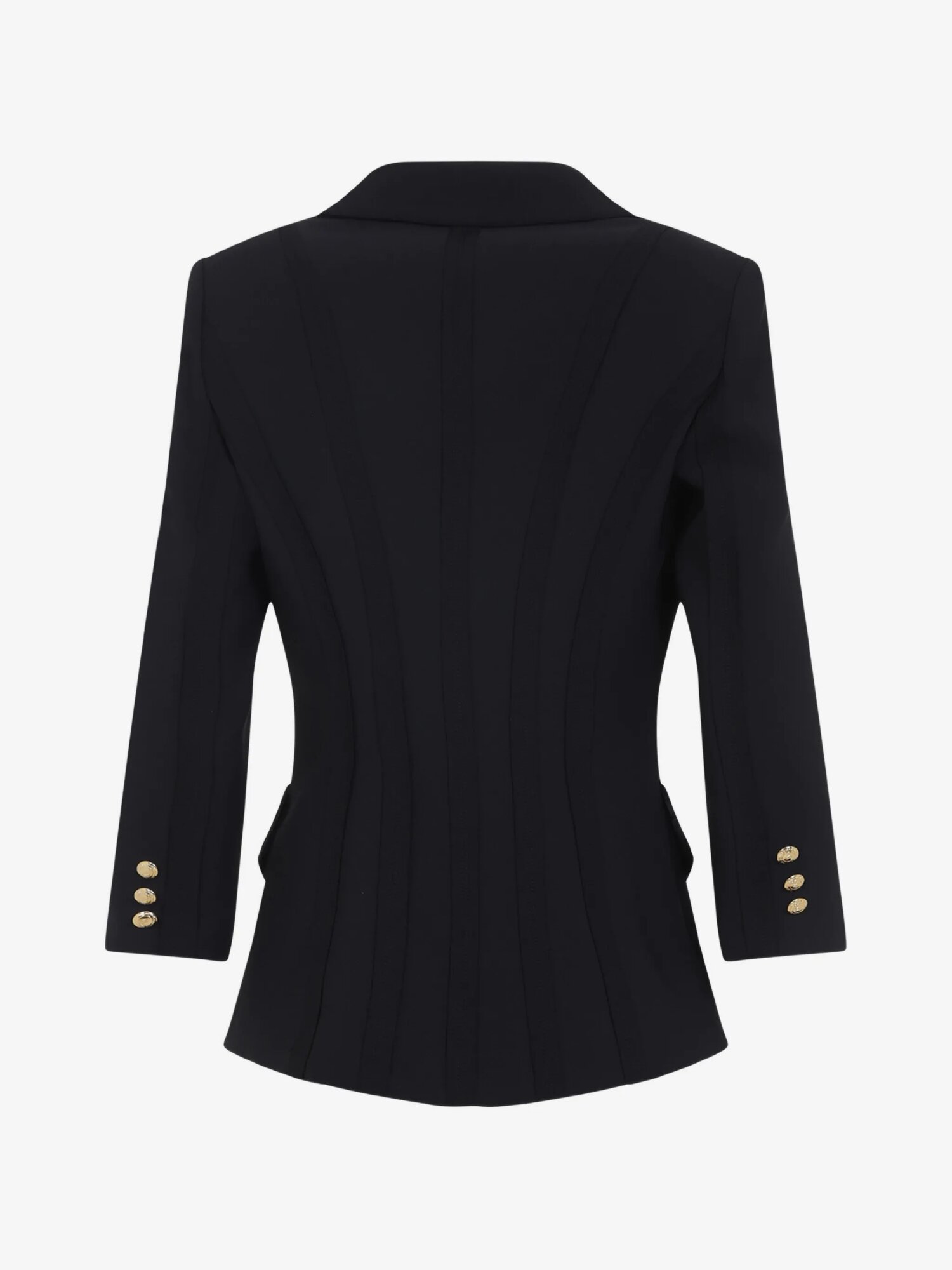 Куртка Elisabetta Franchi Button double-breasted jacket, размер 40 — фото 1