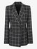 Куртка Pinko Double-breasted check blazer, размер 40