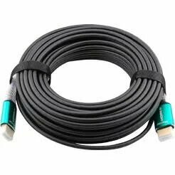 Кабель аудио-видео Cactus CS-HDMI-AOC-2.1-20 HDMI (m)/HDMI (m) 20м. позолоч. конт. черный