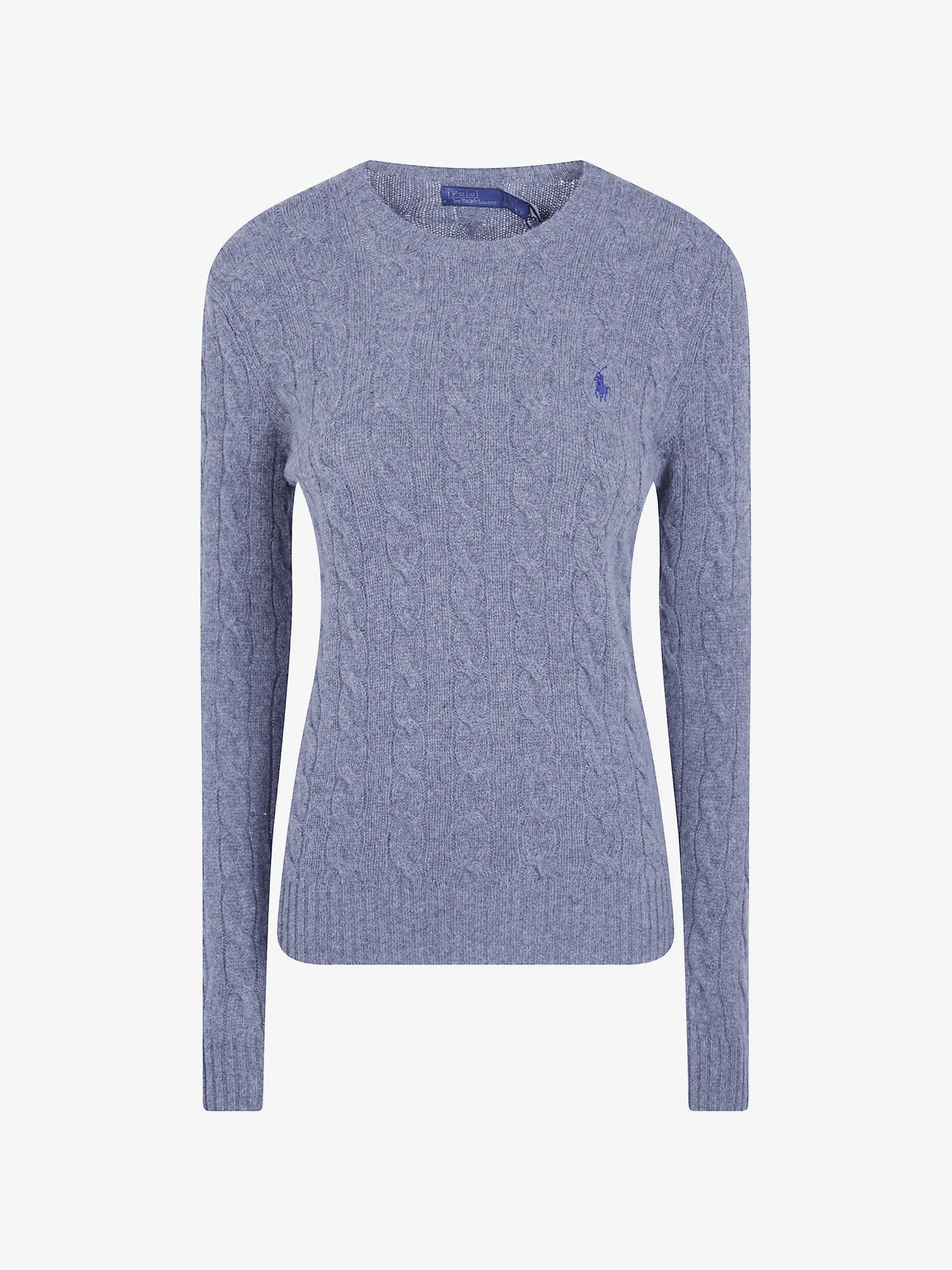 Свитер Cable-knit embroidered-logo sweater