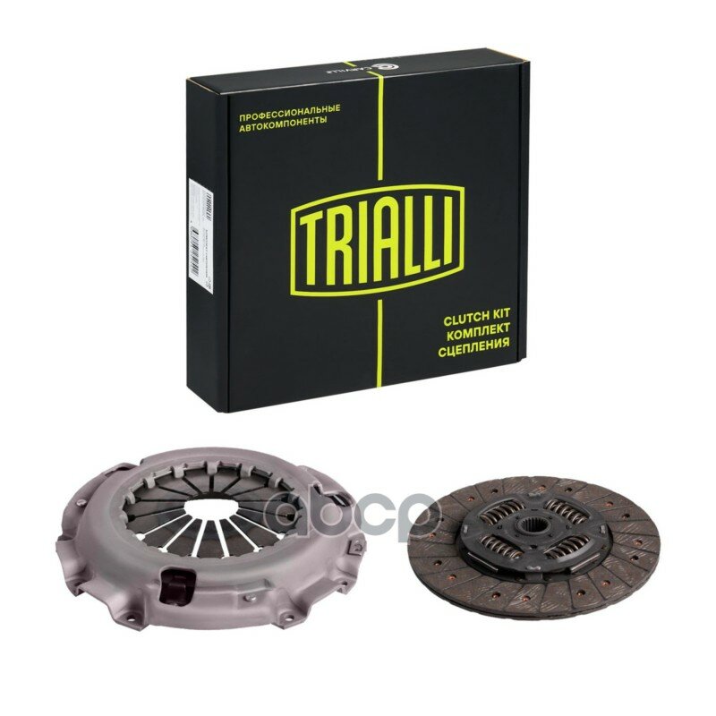 Сцепление в сборе для а/м Hyundai Porter (H-100/TagAZ) (96-) 2.5D (без муфты) (FR 0813) Trialli арт. fr-0813
