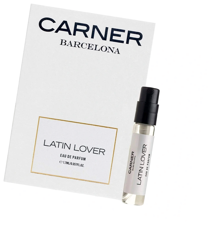 Carner Barcelona Latin Lover духи для женщин и мужчин 1.7 мл пробник - Латин Ловер Барселона