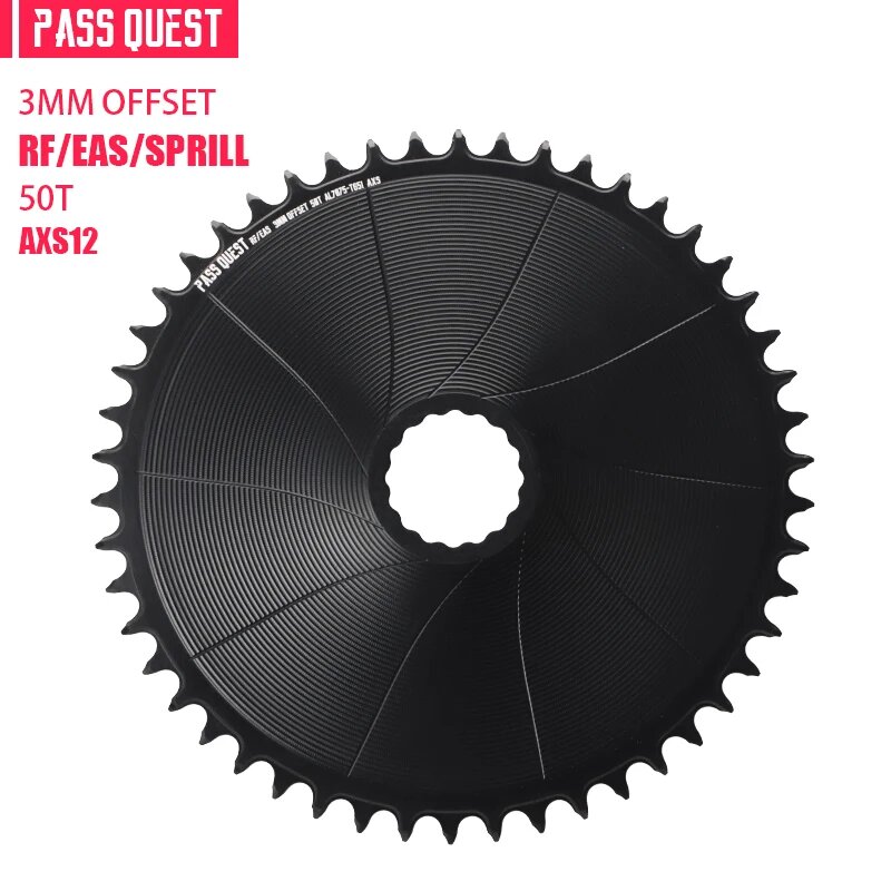 RACE FACE AXS AERO Звездочка 40-56T Black 50T AXS