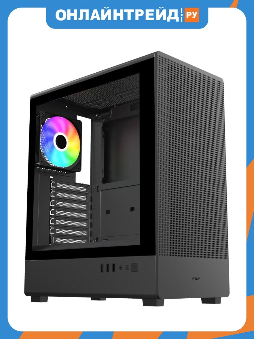 Корпус Fsp M221-BA, черный
