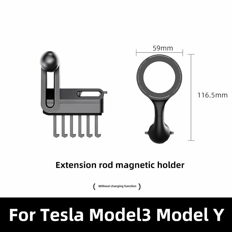 Магнитное крепление для телефона Tesla Model 3 Y