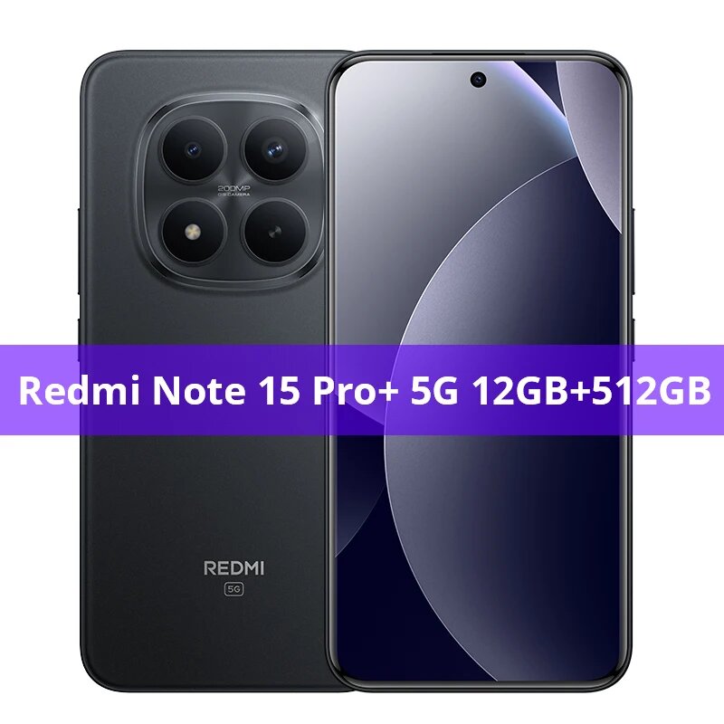Смартфон Xiaomi Redmi Note 15 Pro+, 12/512ГБ, global