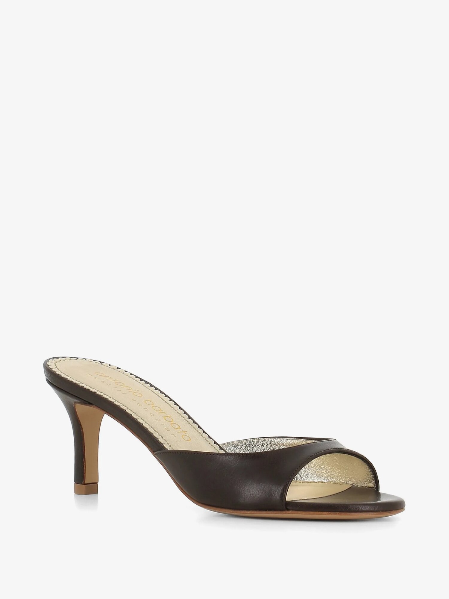 Босоножки antonio barbato maestri veneziani Leather sandals, размер 37, brown — фото 1