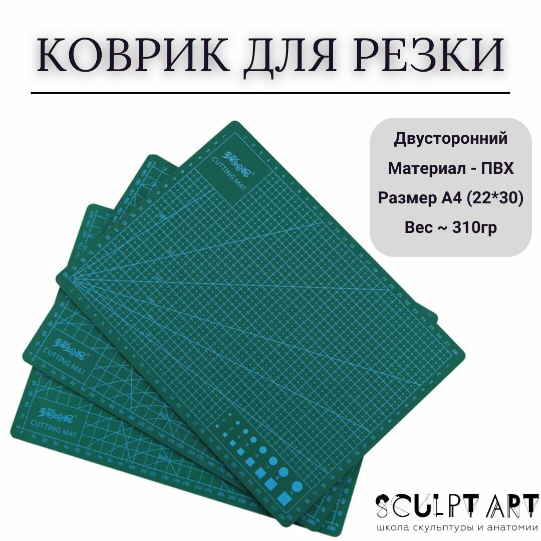 Универсальный Коврик для резки и творчества, мат для резки, А4