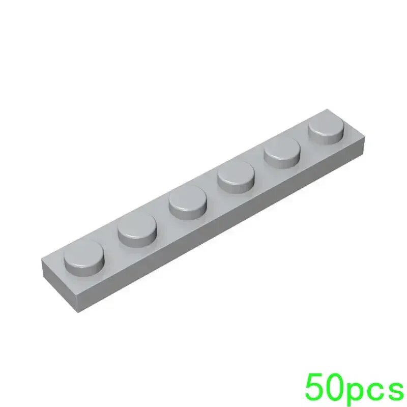 Конструктор LEGO 3666, серый, 50 шт