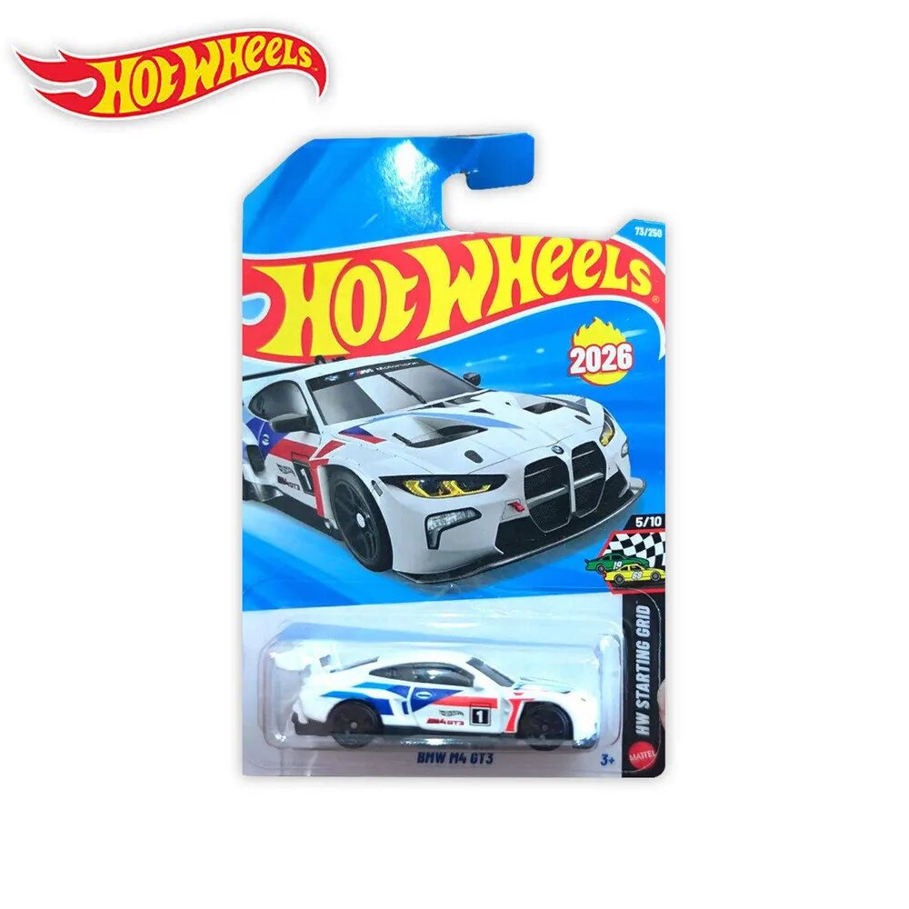 Машинка Mattel HOTWHEELS 2026 K CASE 1/64 BMW M4 GT3