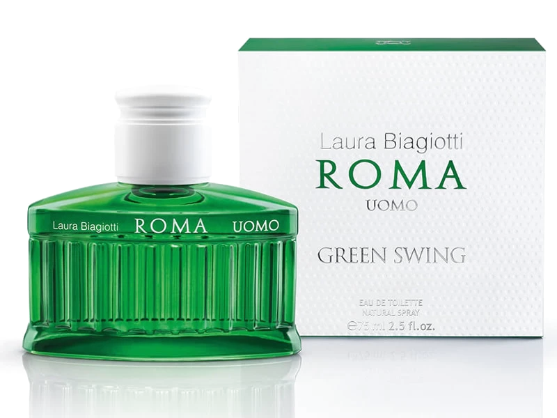 Туалетная вода Laura Biagiotti Roma Uomo Green Swing для мужчин 125 мл - Биаджотти Рим Уомо